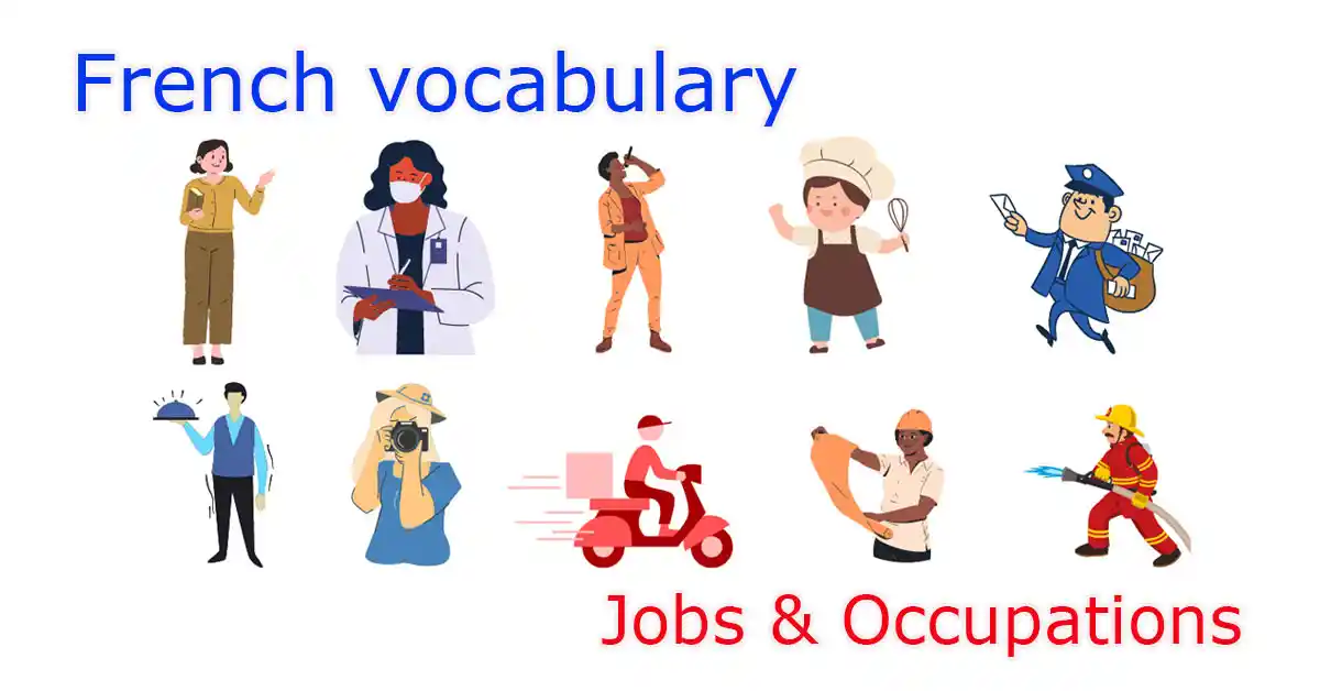 List of Jobs and Occupations in French - PDF files