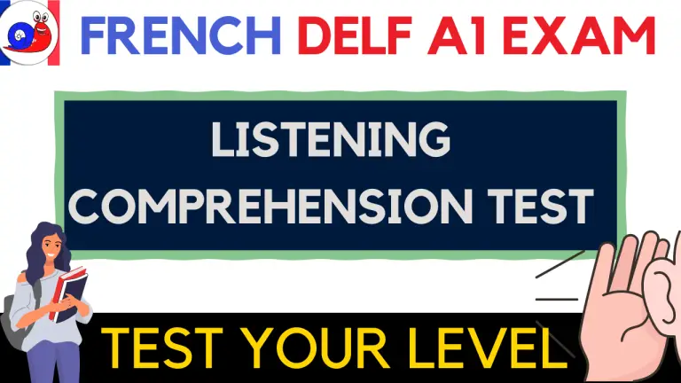 French Test Beginner - Level A1-A2 - French proficiency